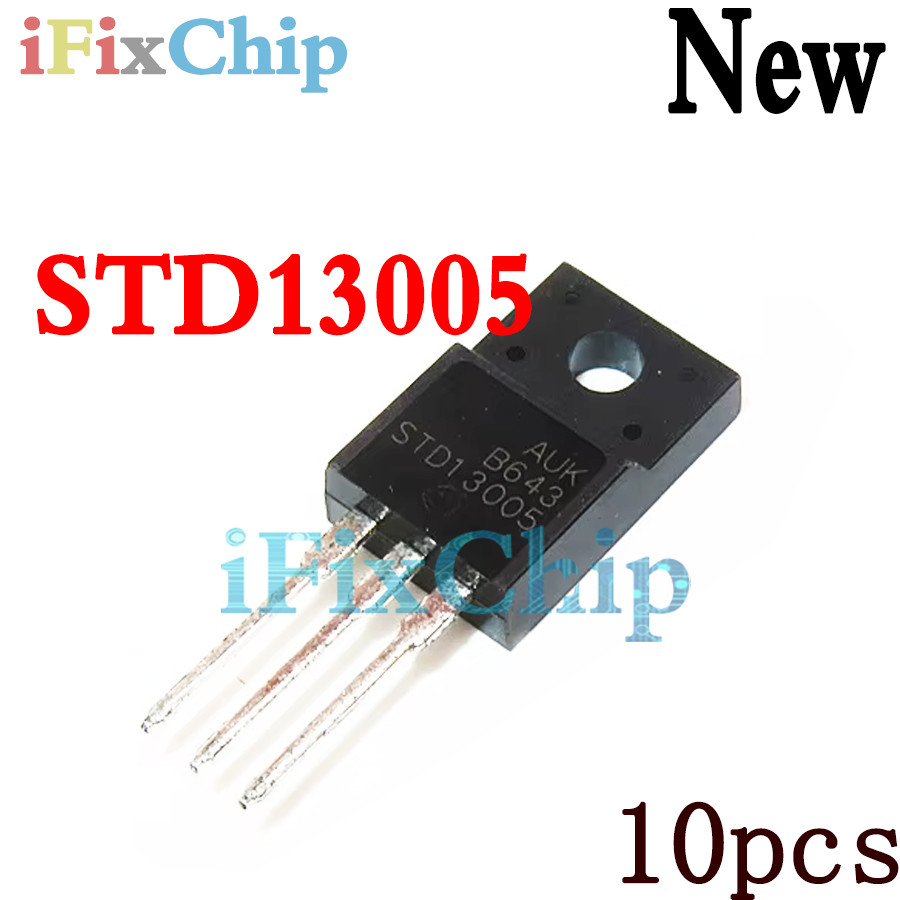 10 ชิ้น STD13005 13005 STD13005FB STD13005F TO-220F ยี่ห้อใหม่ | Shopee Thailand