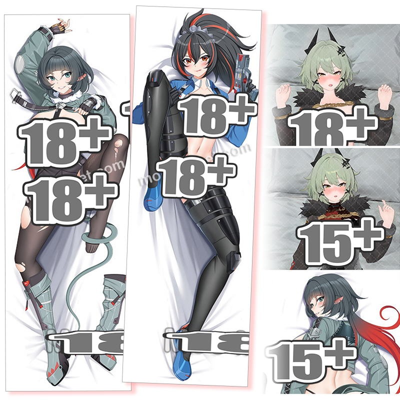 Dakimakura ปลอกหมอน Zenless Zone Zero Zhu หยวนและ Jane Doe และ Caesar ...