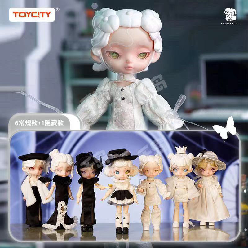 ของแท้ Laura Black and White Spectrum Blind Box Girl ของแท้ | Shopee ...