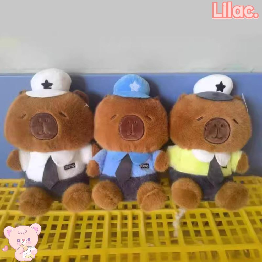 Lilac ตุ๊กตาตํารวจหมี, Capybara อินเทอร์เน็ต Celebri ty ตุ๊กตาตุ๊กตา ...