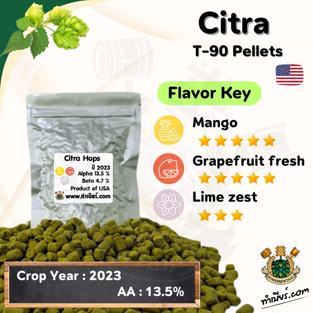 Citra Hops Pellet (ฮอปส์) | Shopee Thailand