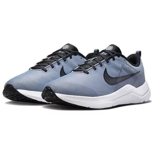 Nike Downshifter 12 4E Extra Wide รองเท้าผู้ชาย สีฟ้าอ่อน สีขาว DM0919 401 | Shopee Thailand