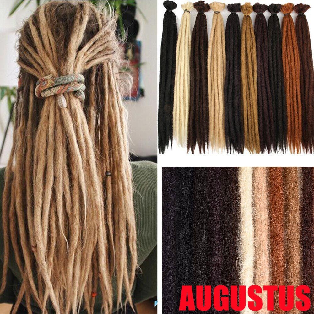 Augustus Hair Extension แฟชั่น 20 นิ้วคอสเพลย์วิกผม Reggae Braiding ...