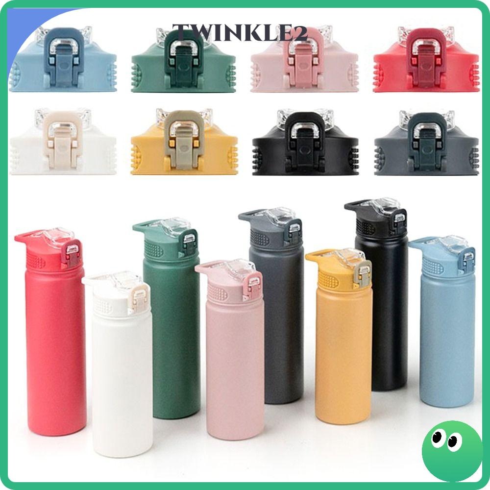 Twinkle 1 ชิ้นขวดฝาปิด, อุปกรณ์เสริมขวด Thermoos ถ้วยหมวก, Splash Proof พร้อมที่จับ Universal ...