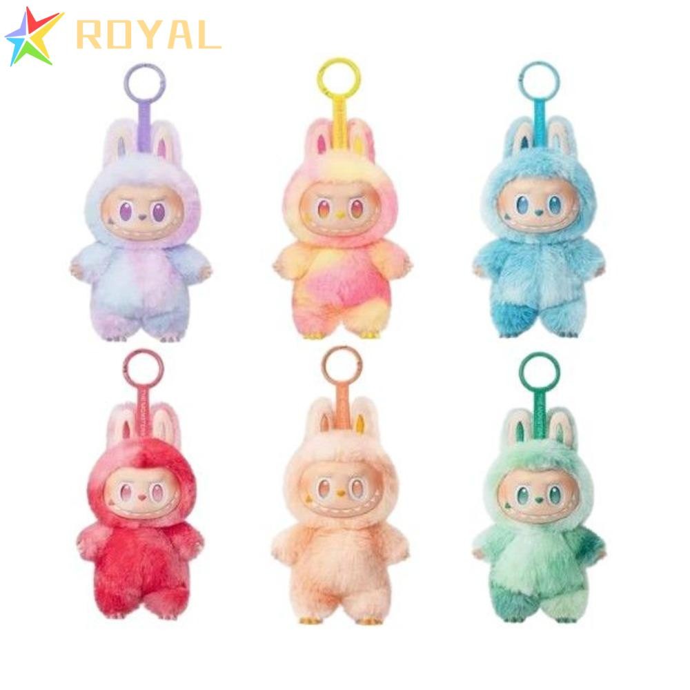 พวงกุญแจตุ๊กตา ROYAL Labubu V3, ฟิกเกอร์ตุ๊กตา Pop Mart Collectible ...