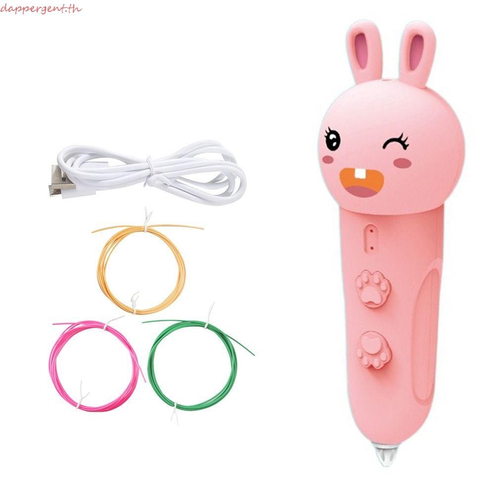 DAPPERGENT 3D การพิมพ์ดินสอน่ารักการ์ตูน Graffiti Doodle ของขวัญวันเกิดปลอดภัยอุณหภูมิต่ํา Bee ...