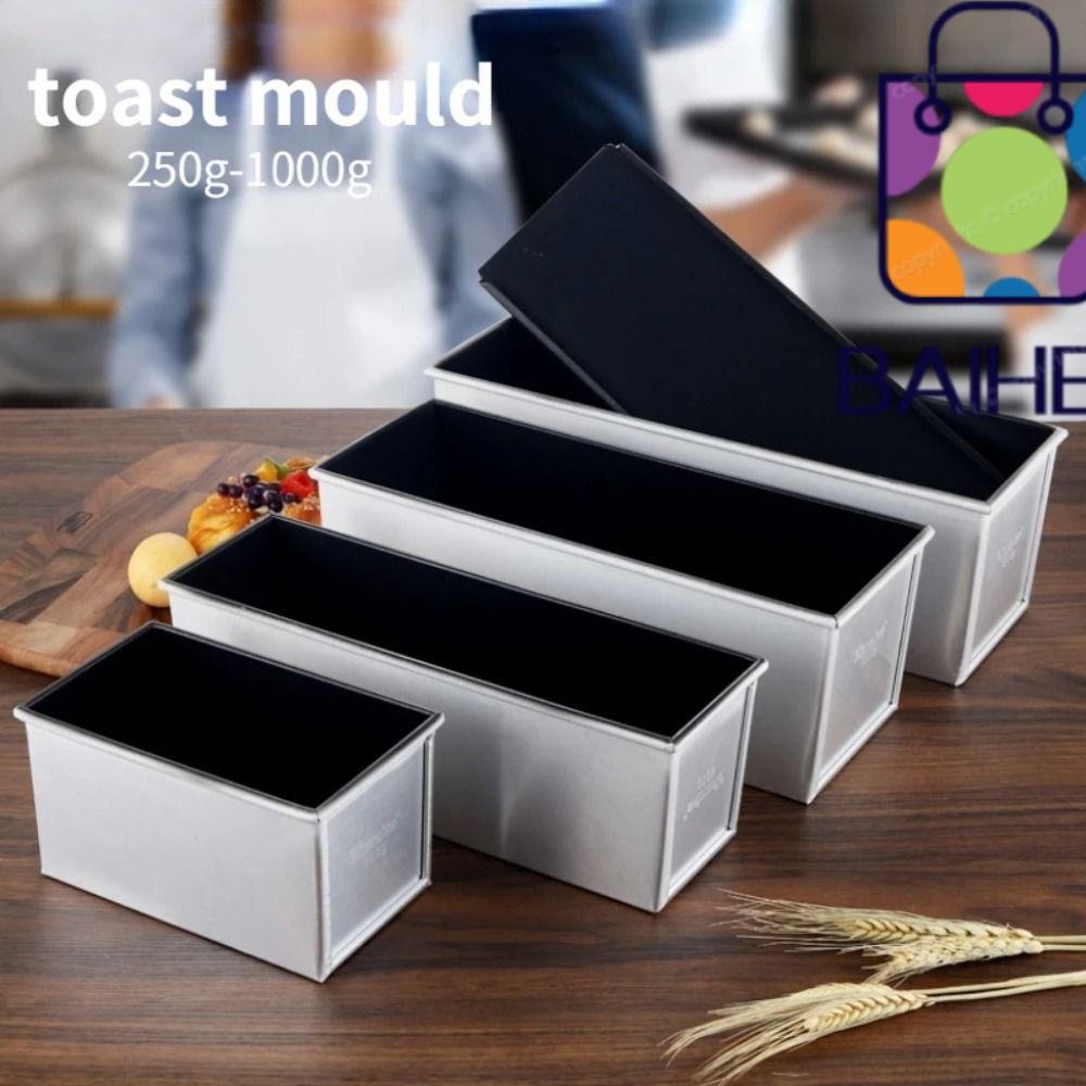 BAIHEE 250g/450g/750g/900g/1000g ขนมปังปิ้งกล่องขนมปัง Mould, ห้องครัวและร้านอาหารอุปกรณ์ Non ...