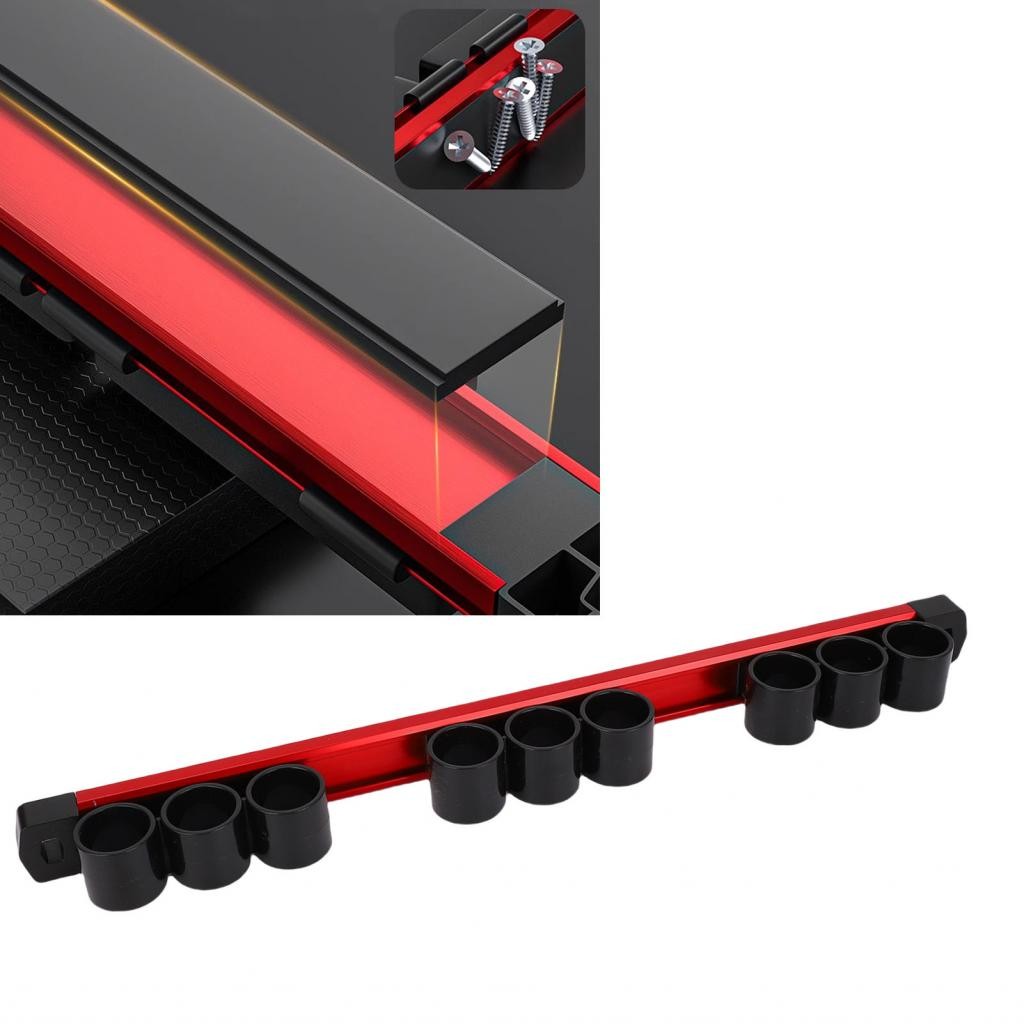ตัวจัดระเบียบไขควง 9 Slot Slots Rail Tool Holder สำหรับการประชุมเชิง ...