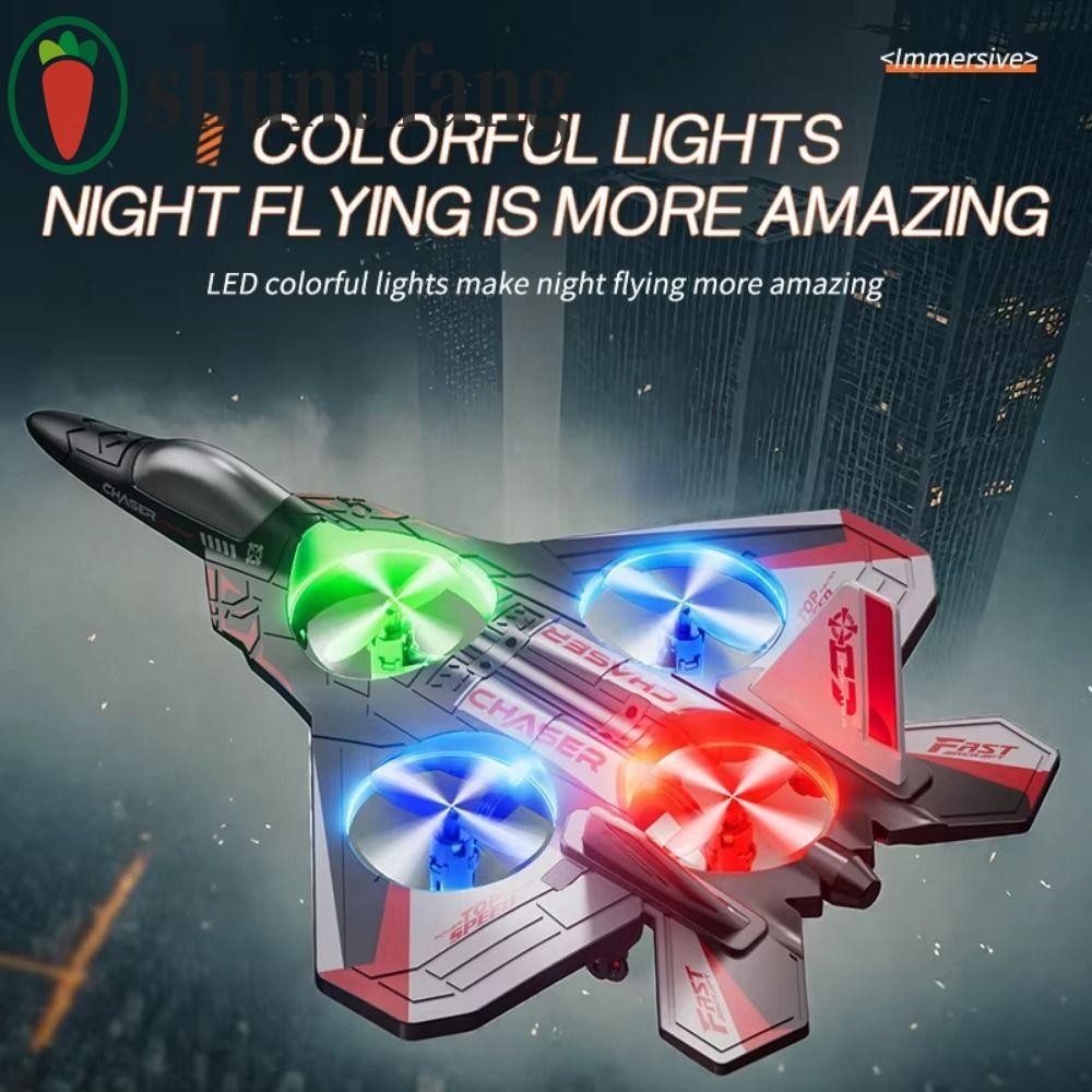 UNUF รีโมทคอนโทรลโฟม Fighter, EPP โฟม RC Drones สี่มอเตอร์เฮลิคอปเตอร์ของเล่น, Gravity Sensing ...