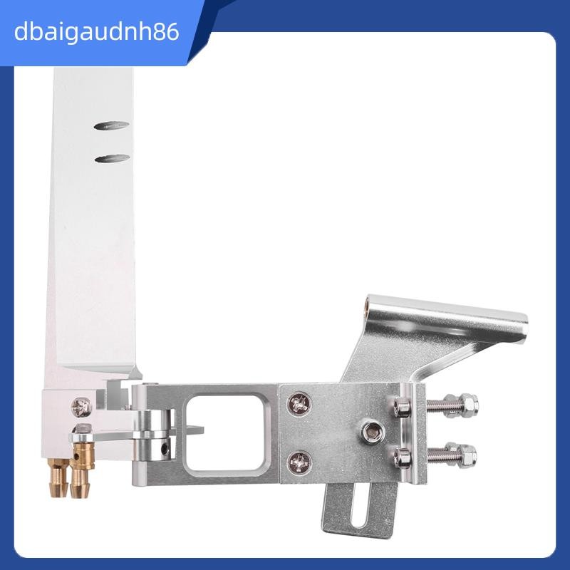 1 ชิ้นดูดซับน้ํา Rudder อลูมิเนียมดูด Rudders พร้อมหาง 4 มิลลิเมตรเพลา ...
