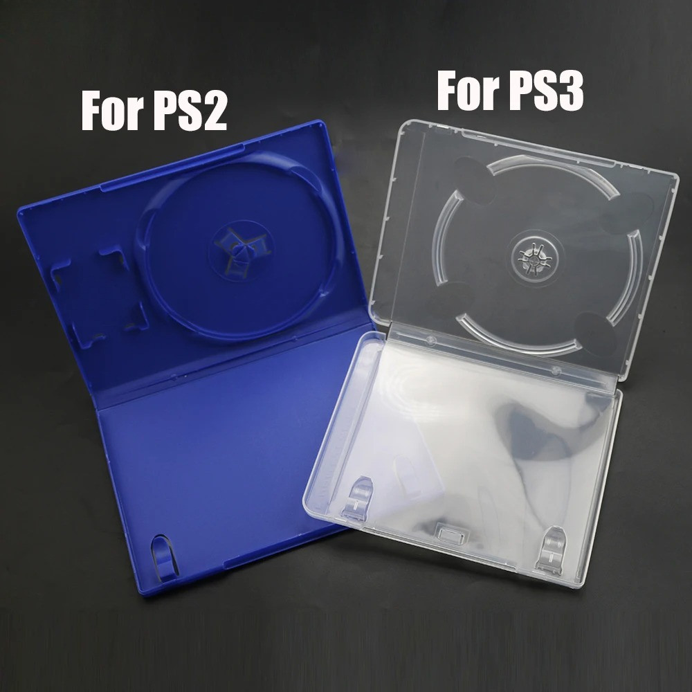 1pcs CD Game Case Cover กล่องป้องกันสําหรับ PS2 PS3 Game Disk Holder CD ...