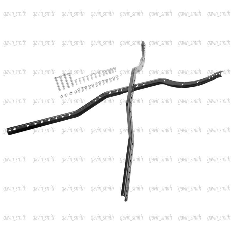[Promote G]2 ชิ้น/เซ็ตเหล็กแชสซีกรอบรางสําหรับ AXIAL SCX10 90027 SCX10 ...