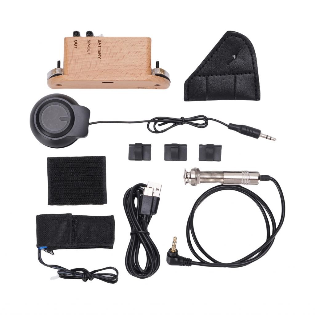 การสั่นสะเทือนของกีต้าร์ BT BT Wireless Hole Resonance ไม่มีการเจาะ ...