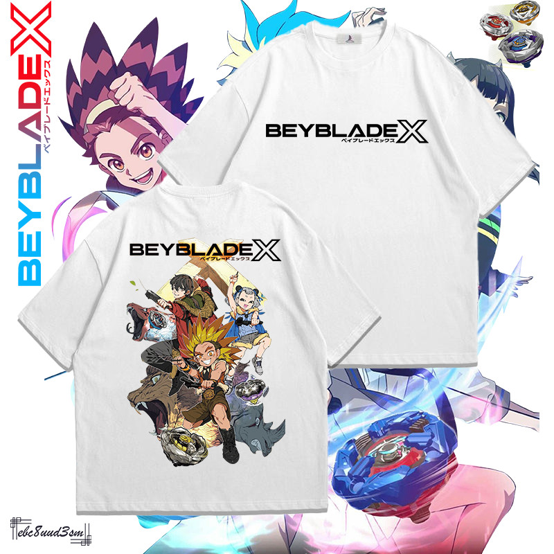 ใหม่ Beyblade X Kazami Bird เสื้อยืดผ้าฝ้ายหลายสี Cool Robin Kazami ...