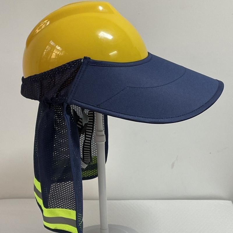 Summer Construction Site Work Standard Safety Helmet Sunscreen20240715 ...