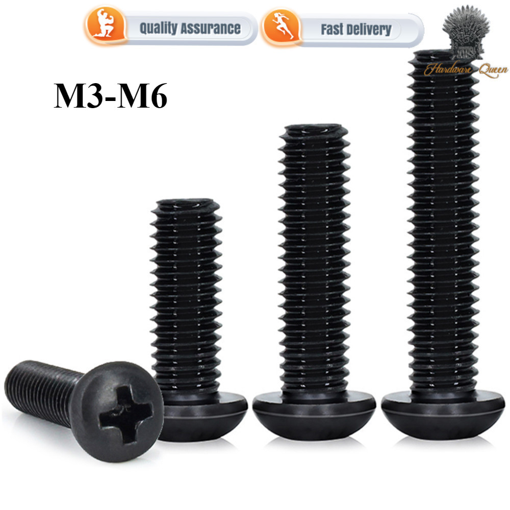 [7QD] M4/m5/m6 Black Electronic Small Screw สกรูแว่นตาแข็งตัว | Shopee ...