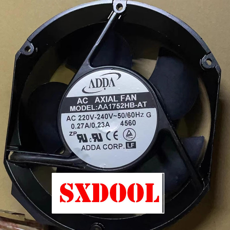 ADDA Axial Fan AA1752HB-AT for VFD Cabinets - 172x150x50mm, Dual Ball ...