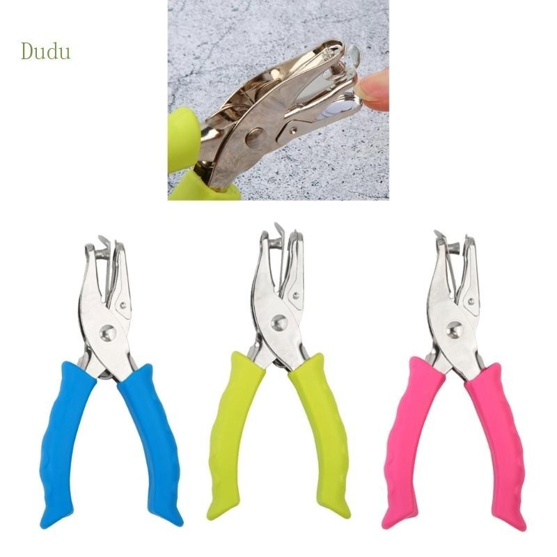 Dudu 6mm Hole Punch Craft Paper Puncher Hand Tool ความจุ 8 แผ่น ...
