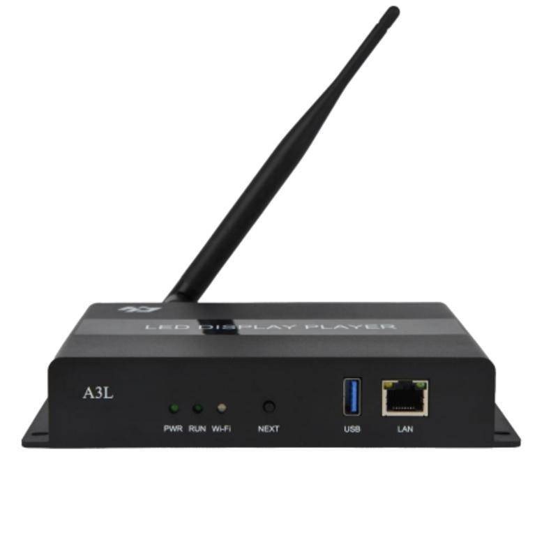 Huidu HD-A3L HD-A4L HD-A5L LED Wall Screen Panel WIFI Display คมชัด LED Full Screen Panel HD TV ...