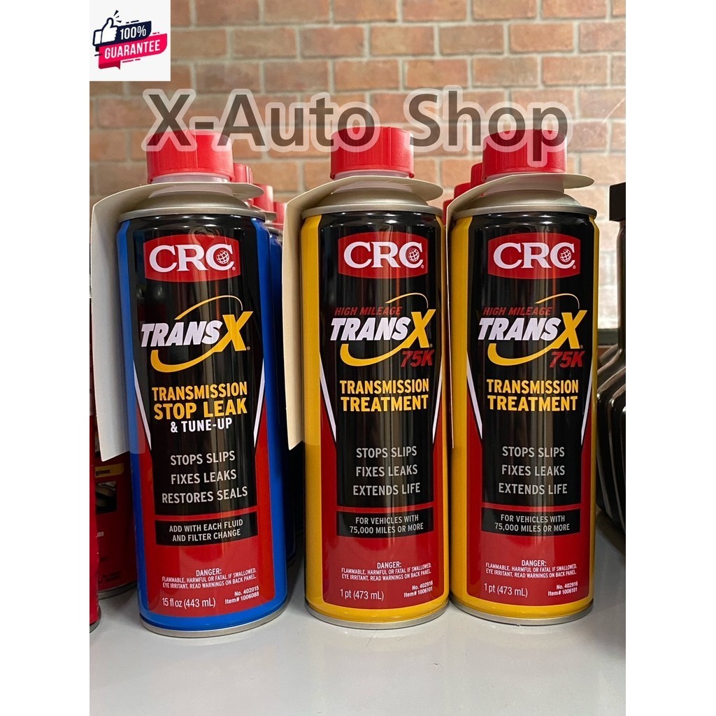 หัวเชื้อน้ำมันเกียร์ออโต้สูตรเข้มข้นสูง CRC Trans-X Treatment Gearbox ...