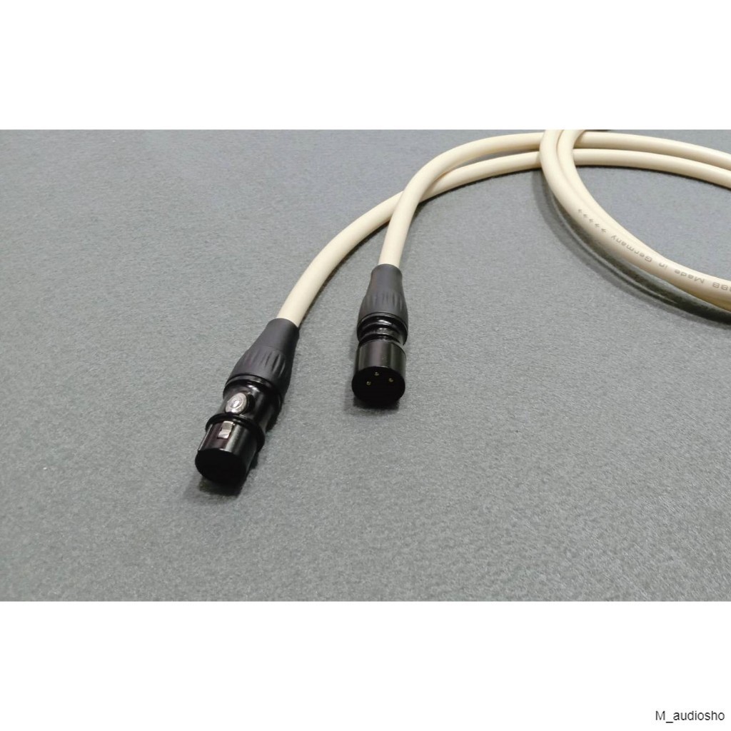 สายสัญญาณ Balanec XLR WBT Audio Cable แจ็ค XLR Rean by Neutrik แบบ 1 เส้นและ 2 เส้น ครับผม ...
