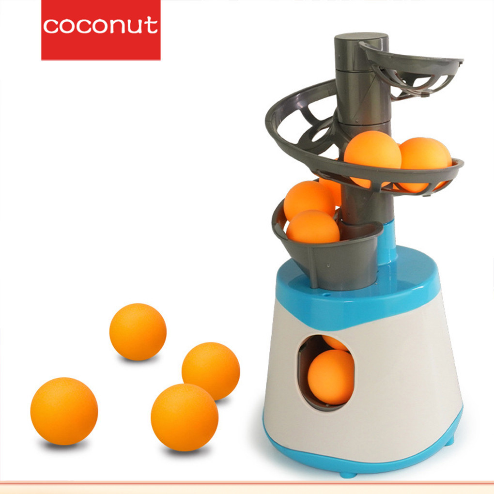 CocoBall Machine วัสดุปิงปอง Light และแบบพกพาหุ่นยนต์เครื่องปิงปองหุ่น ...