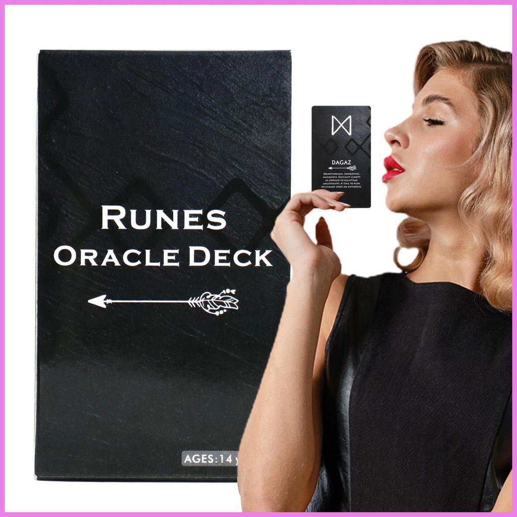 Runes Oracle Deck 26 การ์ด lameintth | Shopee Thailand