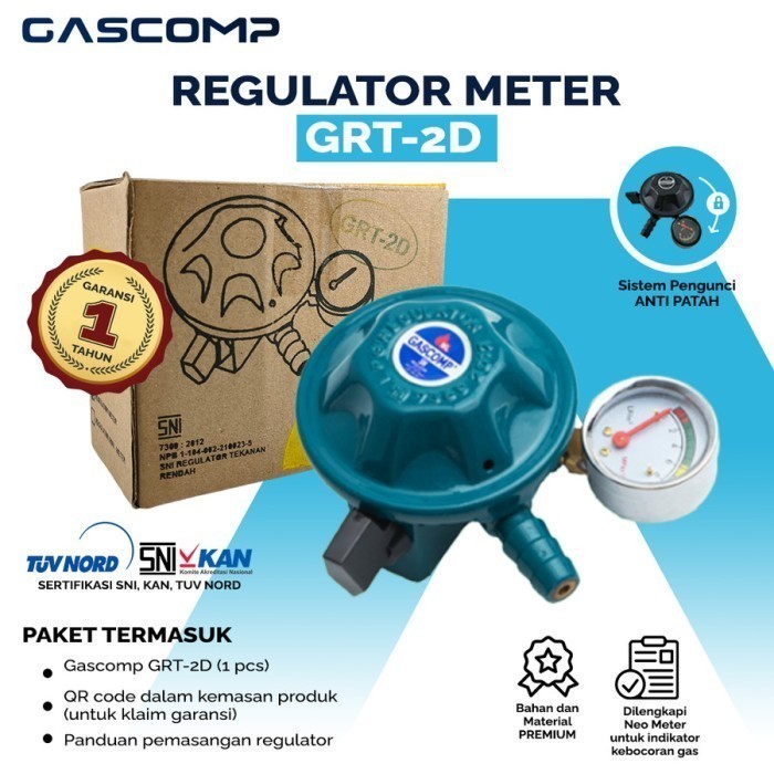 Lpg Gas Regulator Superlock Regulator Gascomp Grs 01 Grs 02 Grt2d Grs ...