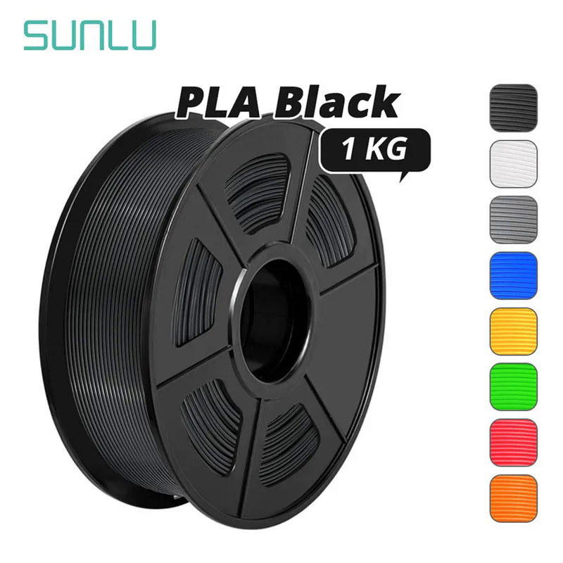 SUNLU PLA Filament 1.75MM 1KG 3D Printer Filament Tangler Free Plastic PLA 3D Printing Material ...