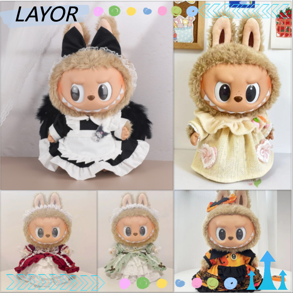Lay Labubu เสื้อผ้าตุ๊กตา, Labubu เสื้อผ้า Handmade Hoodie อุปกรณ์เสริม ...