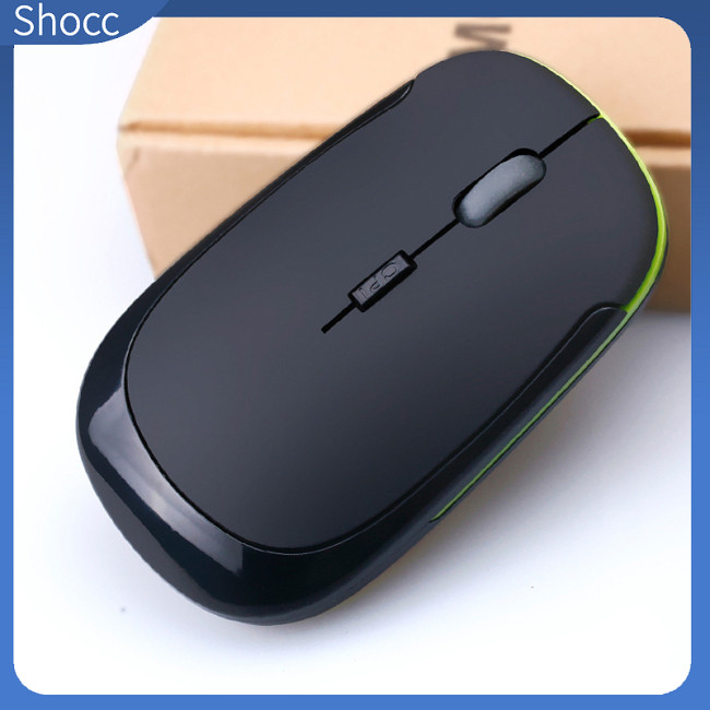 [HOT] เมาส์ไร้สาย 2.4G ตัวรับสัญญาณ USB 2.0 Super Slim Mini เมาส์ไร้สาย ...