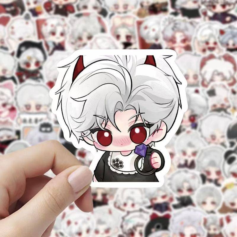 100 ชิ้น/เซ็ต Kawaii เกม Love และ Deepspace สติกเกอร์ Sylus Qin Che ...