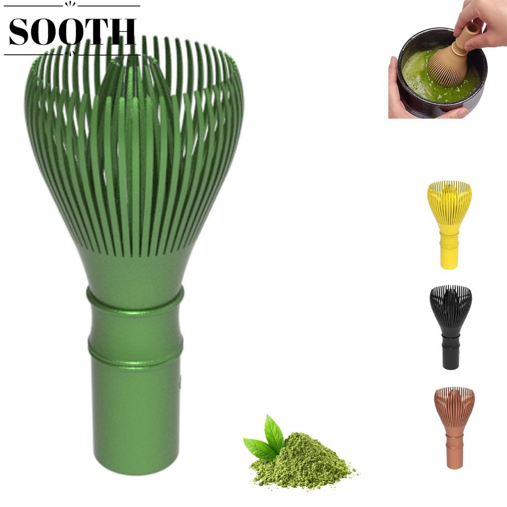 SOOTH Matcha Whisk, PP Traditional Green Tea Powder Whisk, Version ญี่ปุ่นแบบพกพาReusable Tea ...
