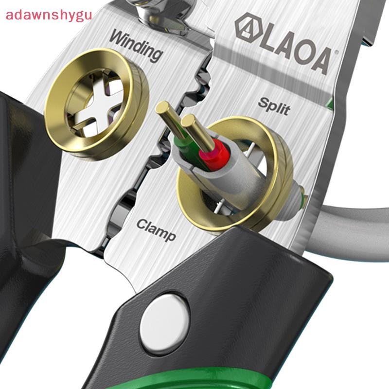 Adagu LAOA 8 In 1 คีมปอกสายไฟมัลติฟังก์ชั่นช่างไฟฟ้าสายตัด Terminal Crimping แยกไขลานสาย ...