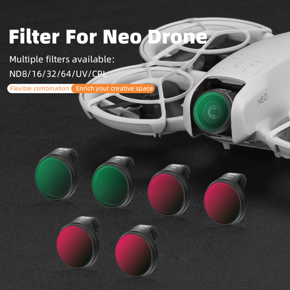 เข้ากันได้กับ DJI NEO Filter UV Protector CPL Polarizer NEO Flight ...
