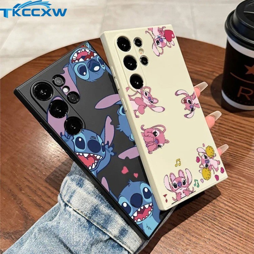 Stitch Angel คู่เคสโทรศัพท์สําหรับ Realme C63 หมายเหตุ 50 GT Neo 2 2T 3 ...