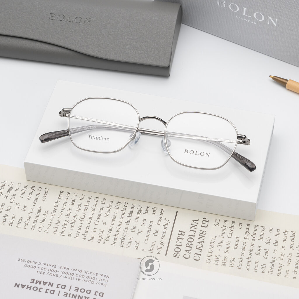 แว่นสายตา BOLON รุ่น Libson BA7001 B91 Gunmetal | Shopee Thailand