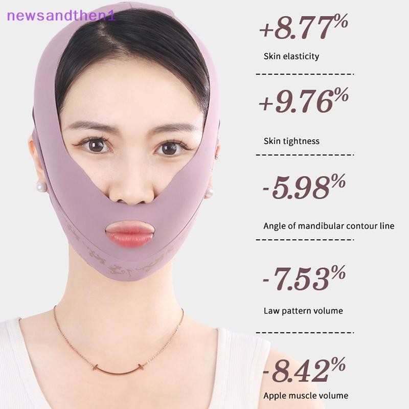 Newsandthen1 Facial Slimming Bandage V Face Shaping Lift Up Band Anti ...