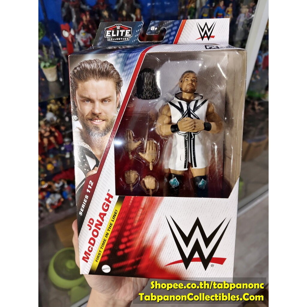 [2024.11] WWE Elite 112 JD McDonagh Action Figure | Shopee Thailand