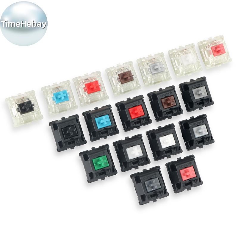 Timehebay Cherry MX Switch คีย์บอร์ดแบบกลไก Silver Pink MX Brown Blue ...