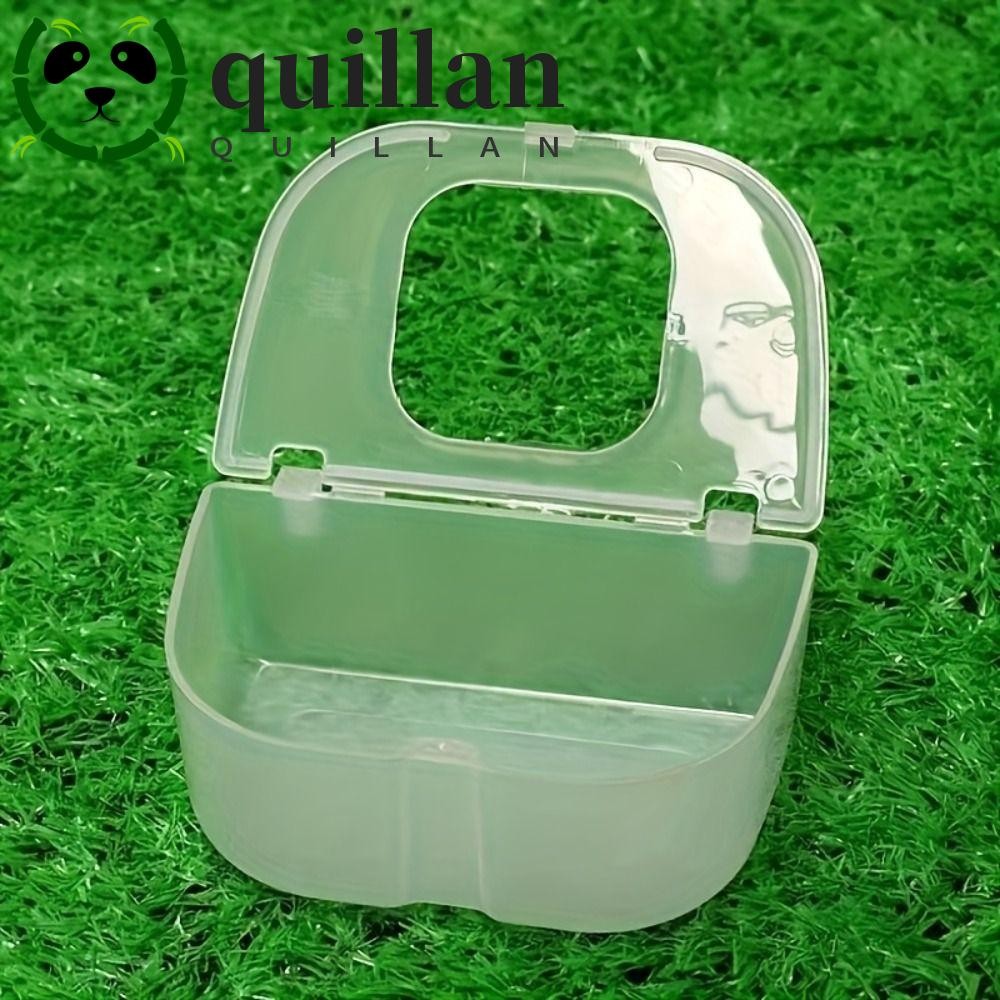 Quillan Pigeon Anti Scattering Food Box, Transparent Anti-splash ...