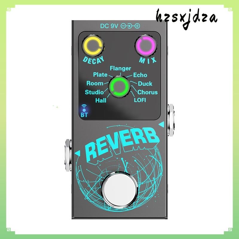 กีตาร์ Digital Reverb Effector Reverb Effect Pedal อุปกรณ์ในตัว ...