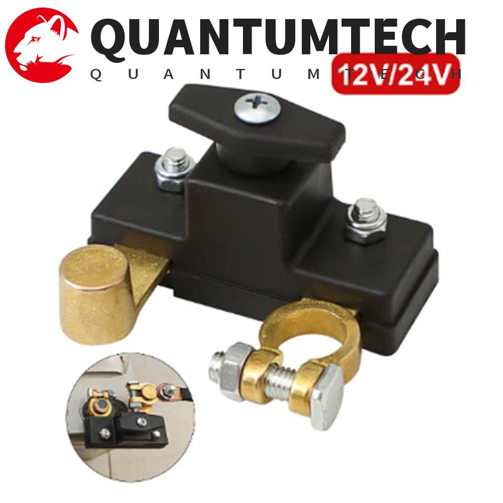 QUANTUMTECH แบตเตอรี่รถยนต์ตัดสวิทช์, 12 V/24 V Quick Cut-off สวิทช์ตัดไฟ, Universal Disconnect ...