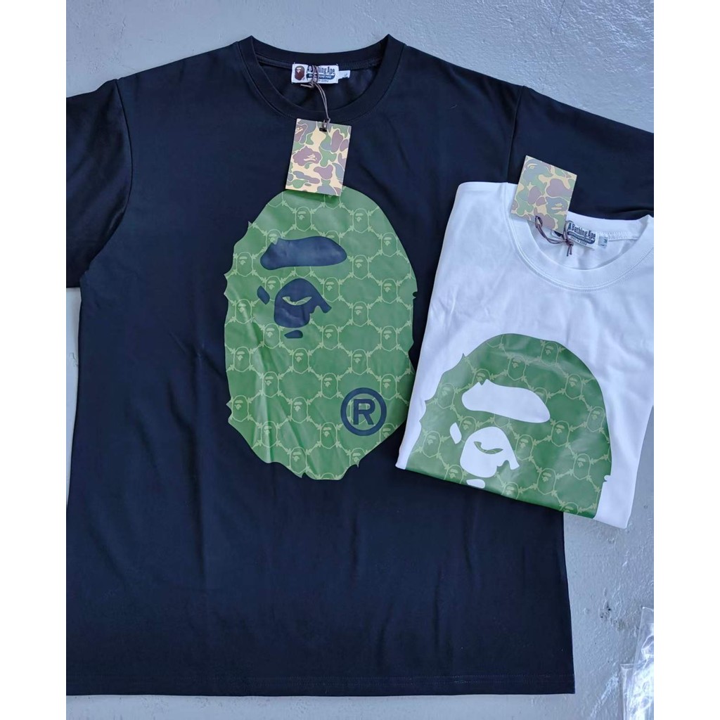 Ape Old Money Wind Tee Tops | Shopee Thailand