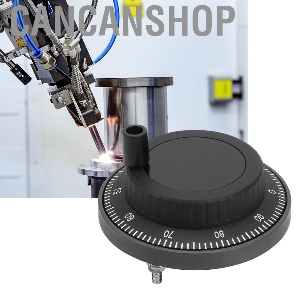 Cancanshop 5V 80mm 6pin พลาสติก CNC Pulser Handwheel 100PPR Manual ...