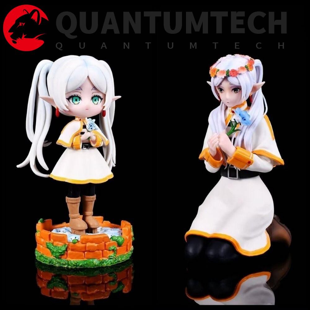 QUANTUMTECH Luminasta Frieren ตุ๊กตา, Q-version Kneeling Frieren Action Figure, ของขวัญวันเกิดขา ...