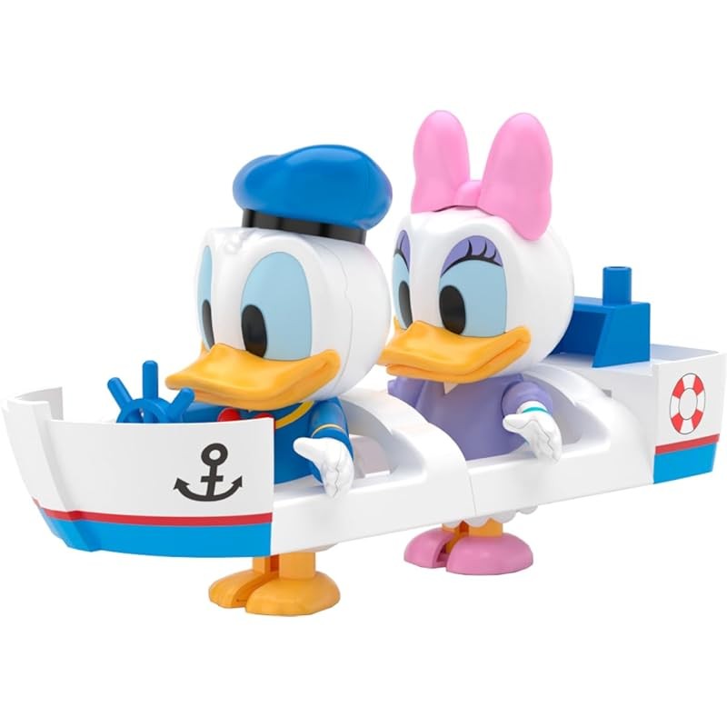 Seishinsha's Raku Pla Tokotoko No.DP-09 Disney characters Donald and ...