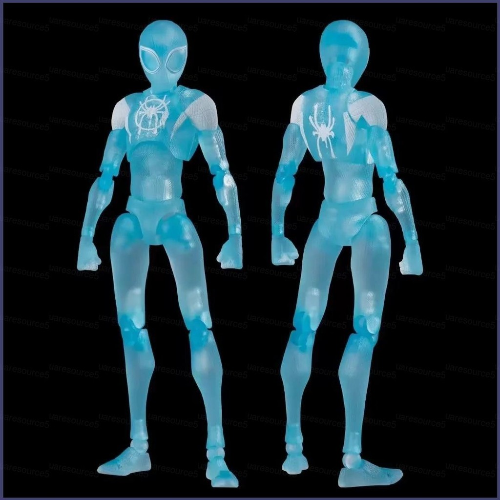 Lg Spider-Man Action Figure Into the Spider-Verse- Miles Morales Clear ...