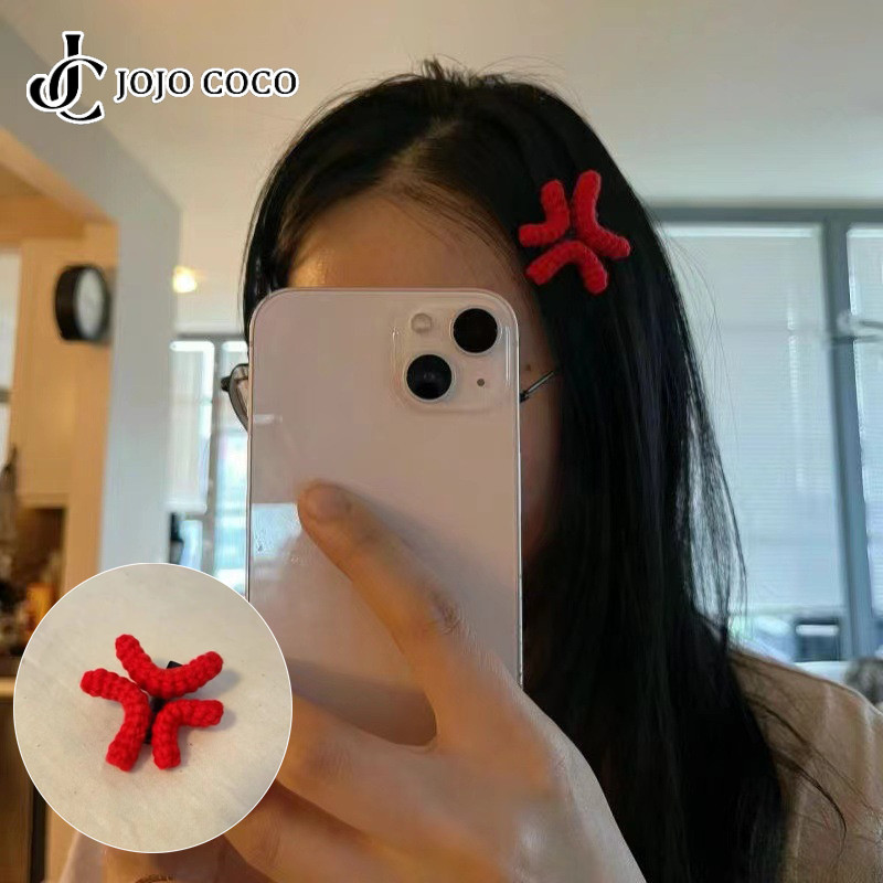 Jojo COCO Angry Side Clip ญี่ปุ่นสองมิติน่ารักและประณีตเครื่องประดับผม ...