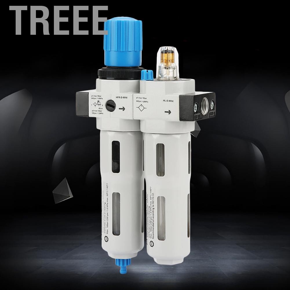 Treee โปรเซสเซอร์ต้นทาง FRC-MINI-1/4 การควบคุมแรงดันตัวกรอง | Shopee Thailand